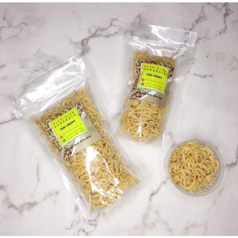 Jual Teri Crispy Super Grade A (50 gram) | Shopee Indonesia