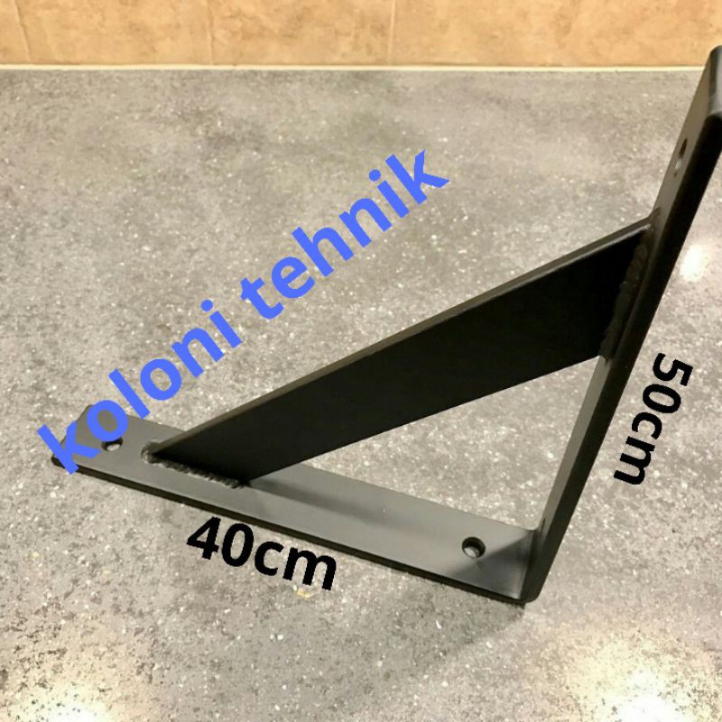 Jual rak besi siku dinding bracket melayang | Shopee Indonesia
