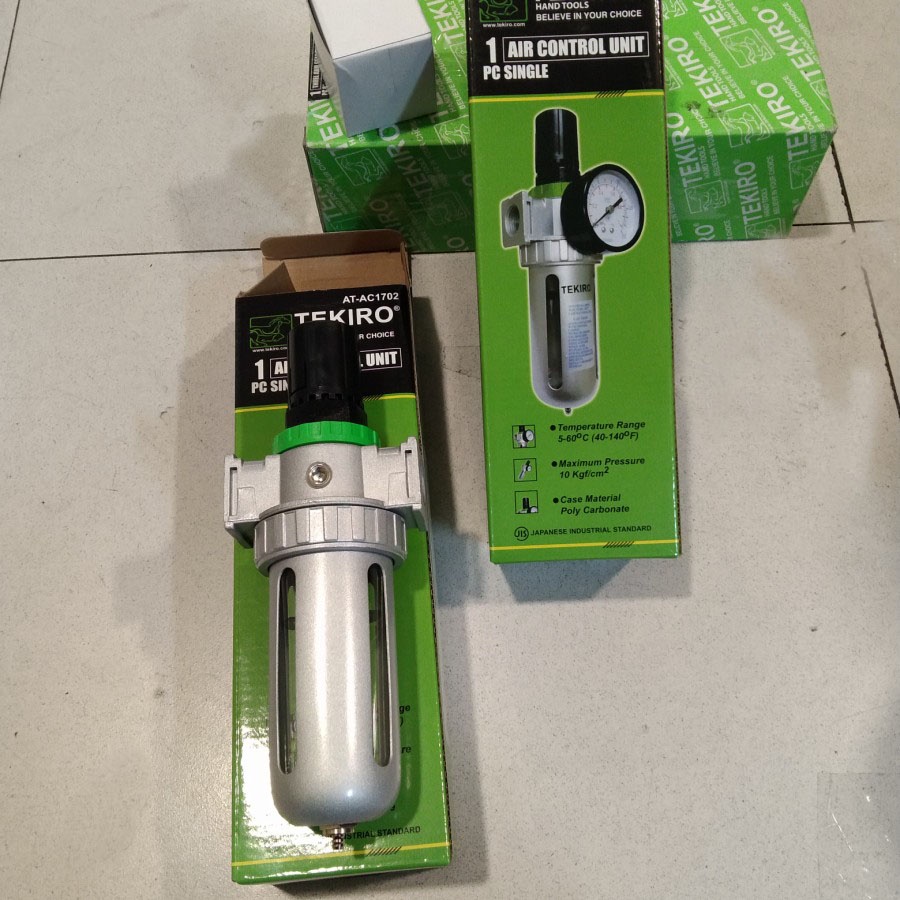 Jual TEKIRO air filter regulator 1 tabung / saringan udara 1 tabung ...