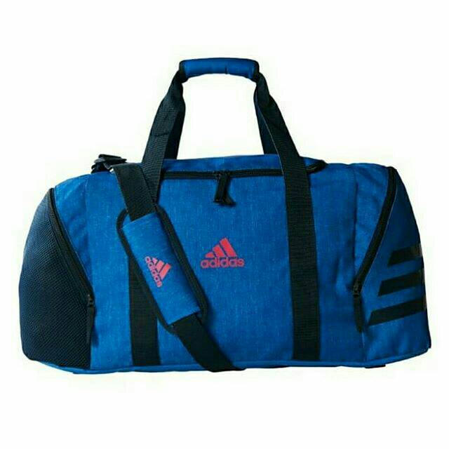 Jual Adidas Duffel Bag Blue | Shopee Indonesia