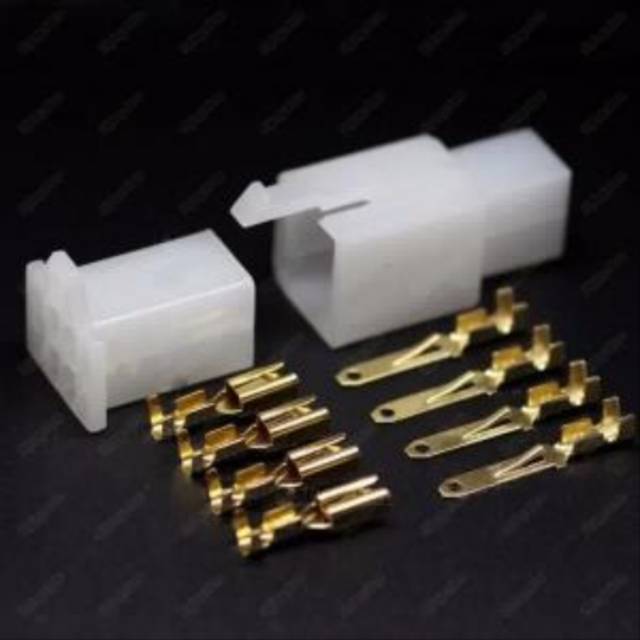 Jual Socket konektor dan skun 4 pin kecil | Shopee Indonesia
