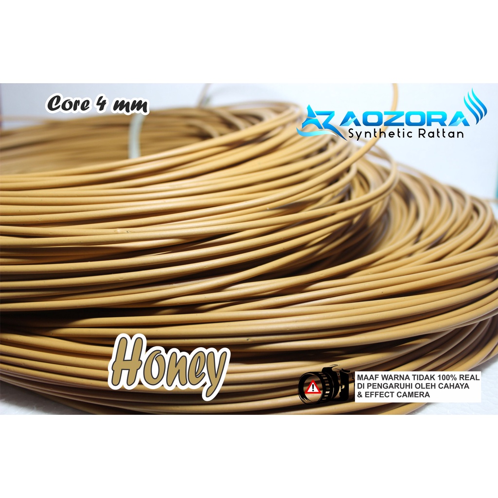 Jual Bahan Rotan Sintetis Core Bulat 4 mm | Shopee Indonesia