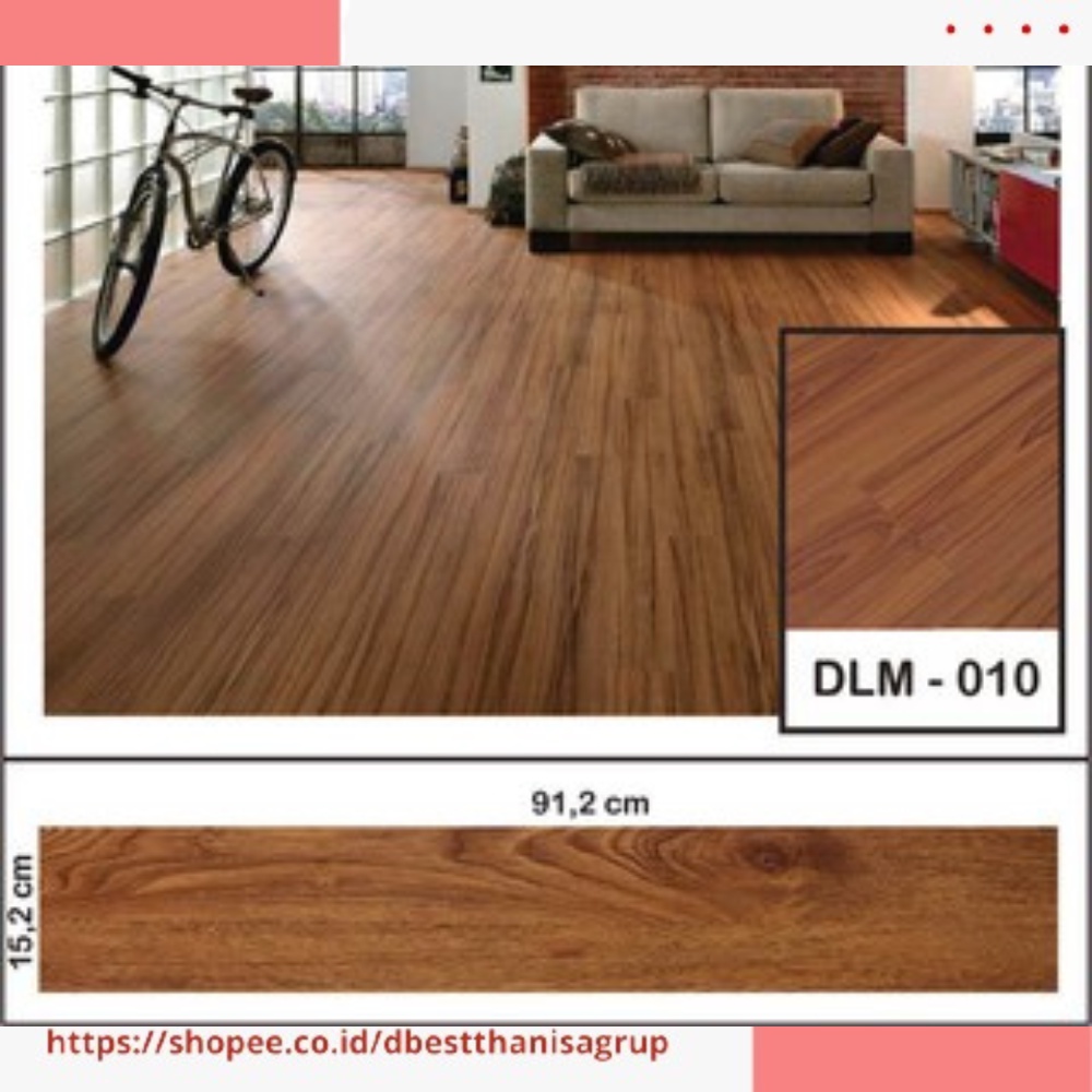 Jual Vinyl Sticker Lantai Kayu Premium Vynil Lantai PVC High Quality ...