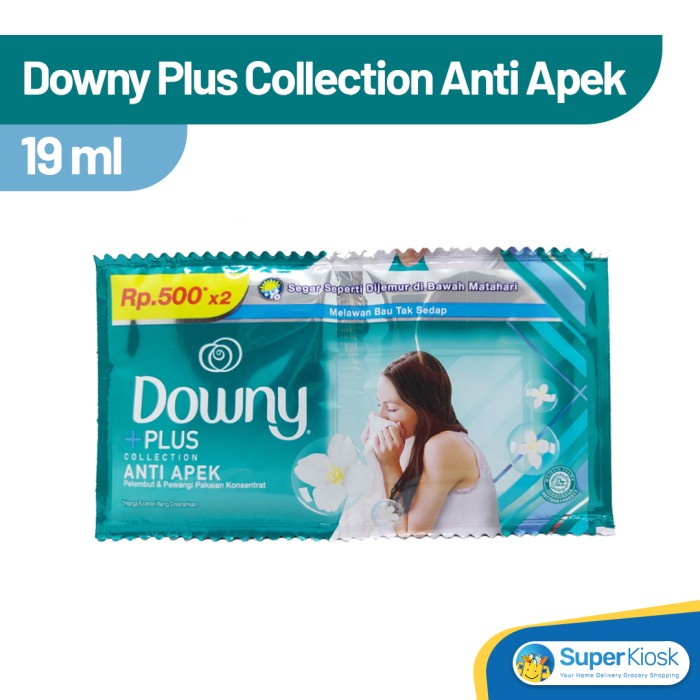 Jual Downy Plus Collection Anti Apek 19ml | Shopee Indonesia