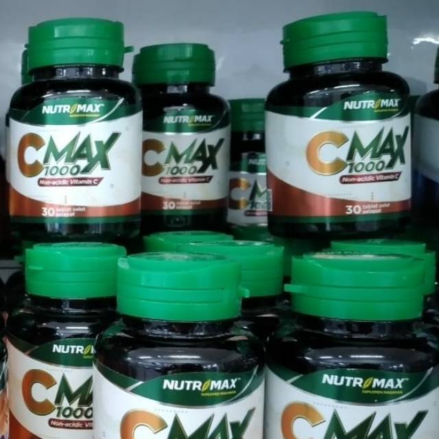 Jual Vitamin C NutriMAX CMAX 1000 Isi 30 Tablet | Shopee Indonesia