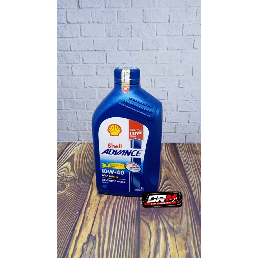 Jual Oli Shell Advance AX7 Matic 10W-40 1L | Shopee Indonesia