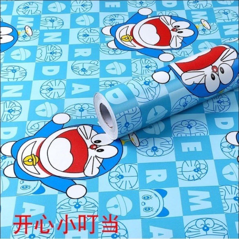 Jual wallpaper dinding karakter doraemon murah | Shopee Indonesia