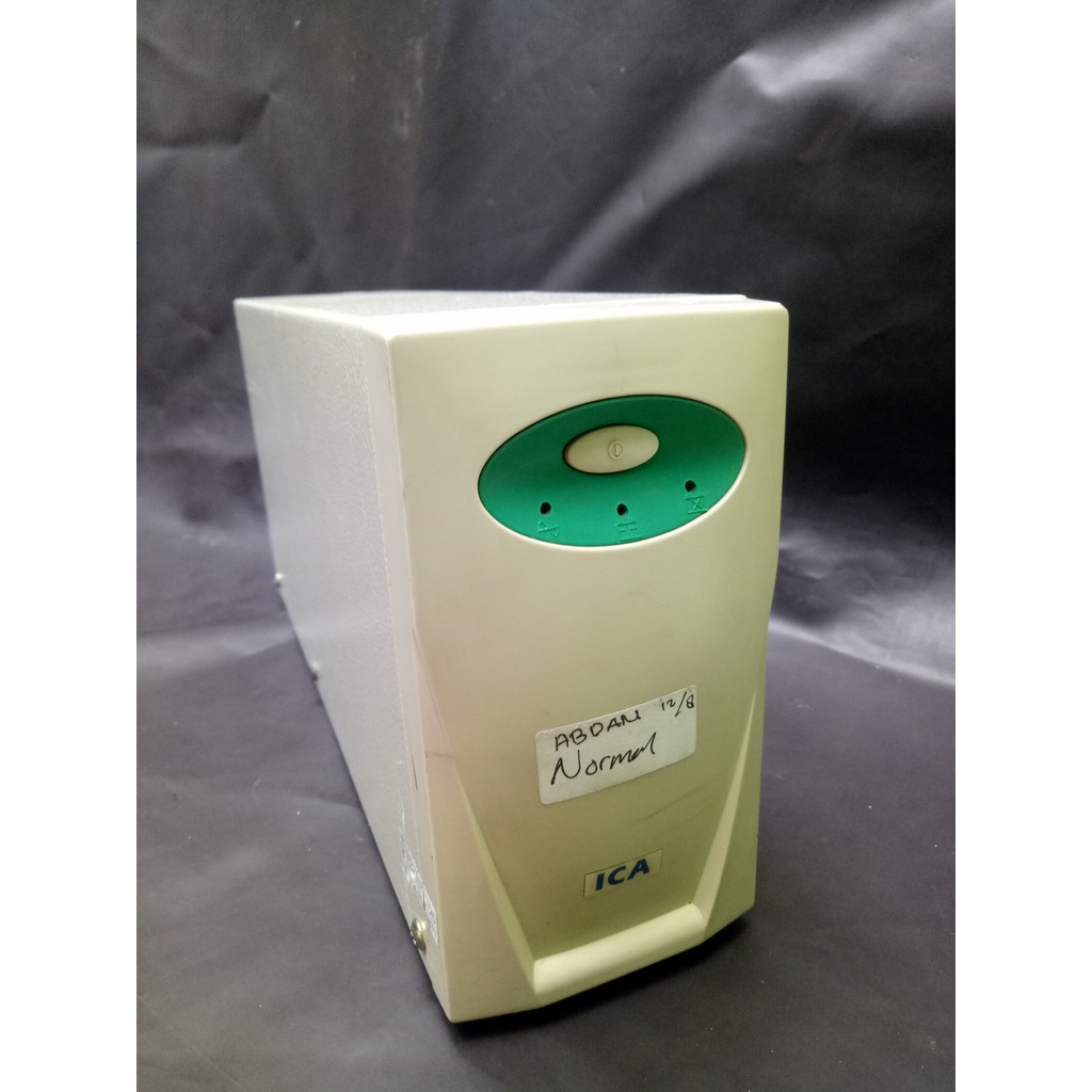 Jual UPS ICA CS638 600VA 300WA Battery 12v 7ah | Shopee Indonesia