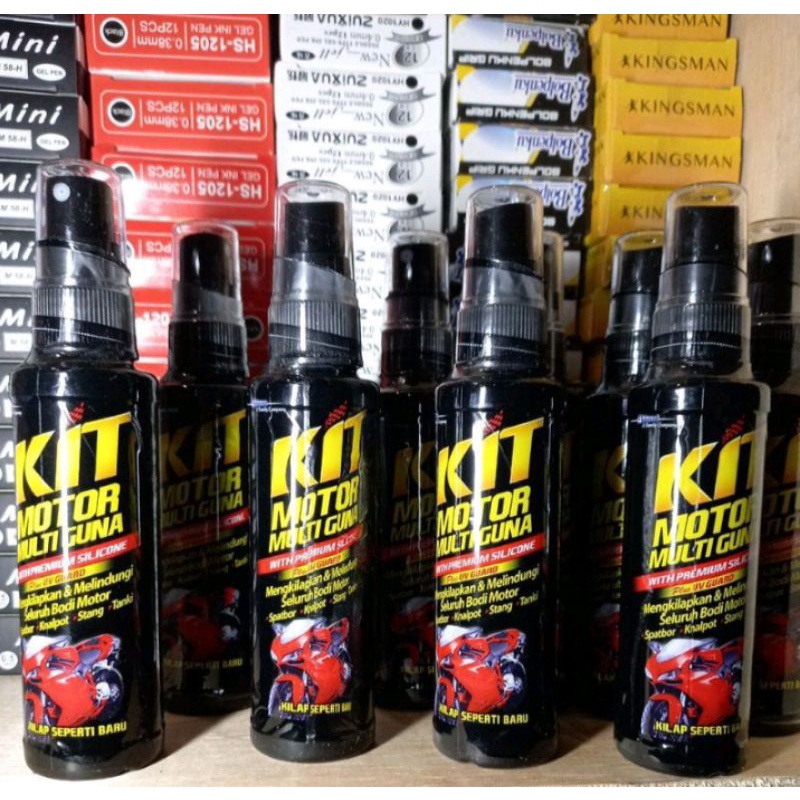 Jual Kit Multiguna Semprot Botol Premium Silicone Dan UV Guard ...