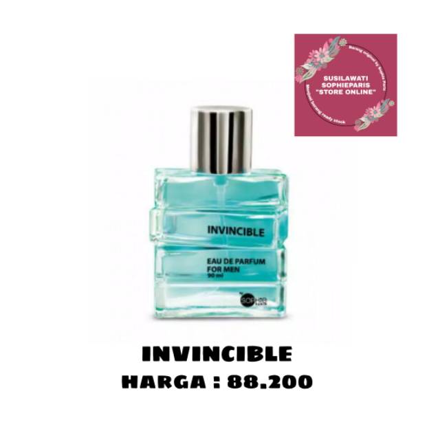 Jual INVINCIBLE PARFUM ( ORIGINAL BY SOPHIE PARIS ) | Shopee Indonesia