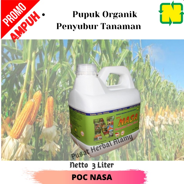 Jual POC Nasa Kemasan 3 Liter Produk Original Nasa Pupuk Untuk Segala ...