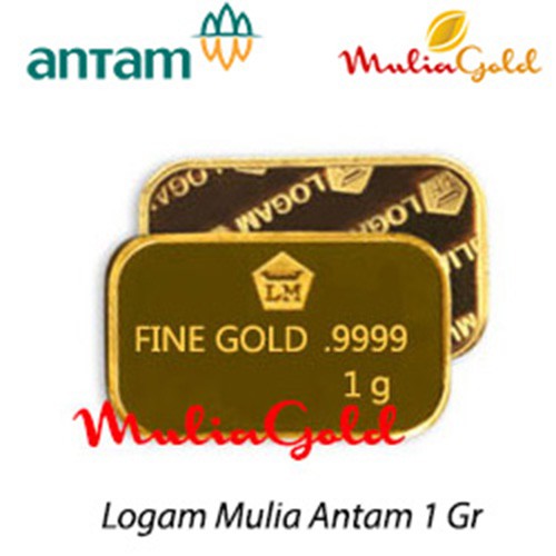 Jual Logam Mulia Antam 1 Gr Sertifikat Antam Landscape Model Lama ...