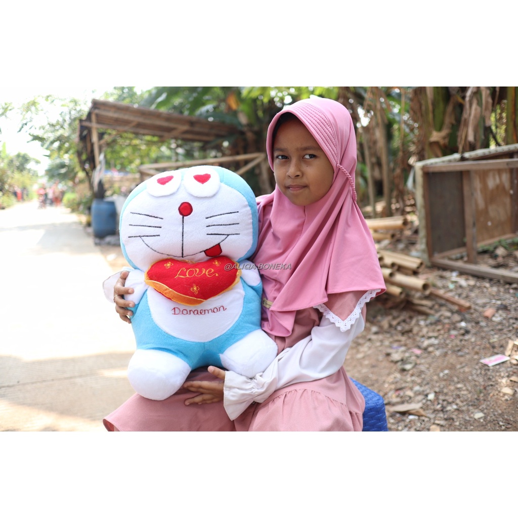 Jual BONEKA DORAEMON MATA LOVE XL TERMURAH BISA COD | Shopee Indonesia