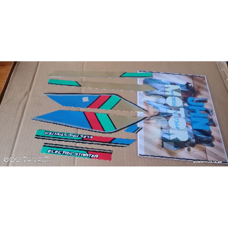 Jual stiker honda astrea prima striping honda astrea prima | Shopee ...