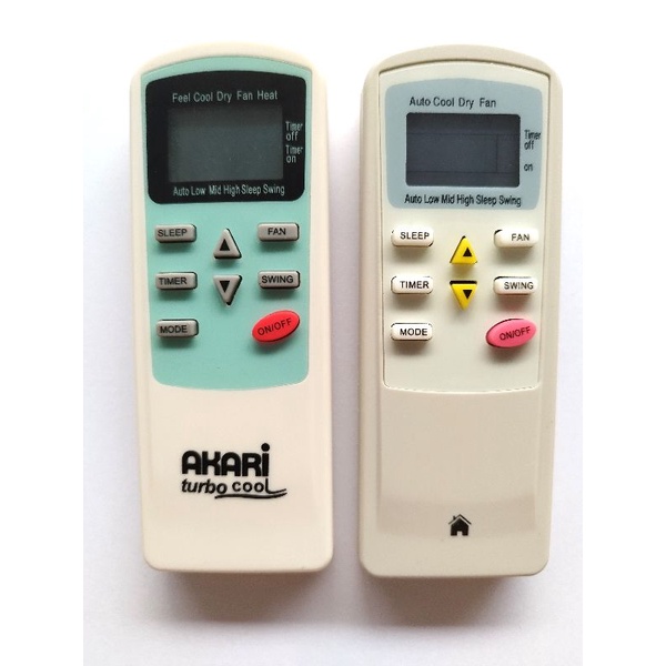 Jual REMOT REMOTE AC AKARI TURBO COOL RC-055T | Shopee Indonesia
