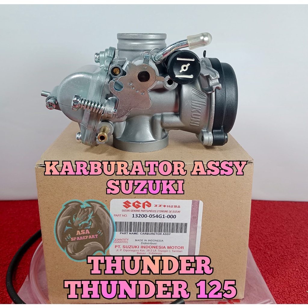 Jual KARBURATOR ASLI ORIGINAL Motor SUZUKI TUNDER , THUNDER 125 CARBURATOR KARBU CARBU MIKUNI ...