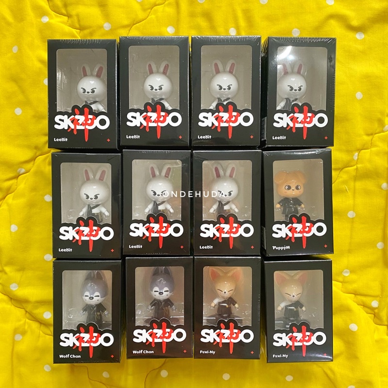 Jual [Stray Kids] SKZOO FIGURE God's Menu version WolfChan Leebit ...