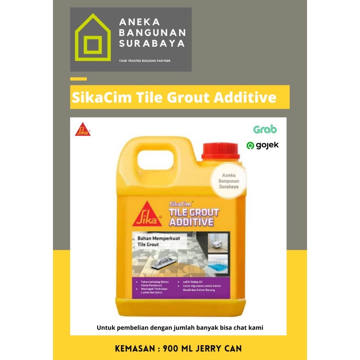 Jual Sikacim Tile Grout Additive penguat nat keramik kolam sika cim ...