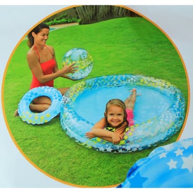 Jual Intex Pool set ( kolam + pelampung + bola ) | Shopee Indonesia