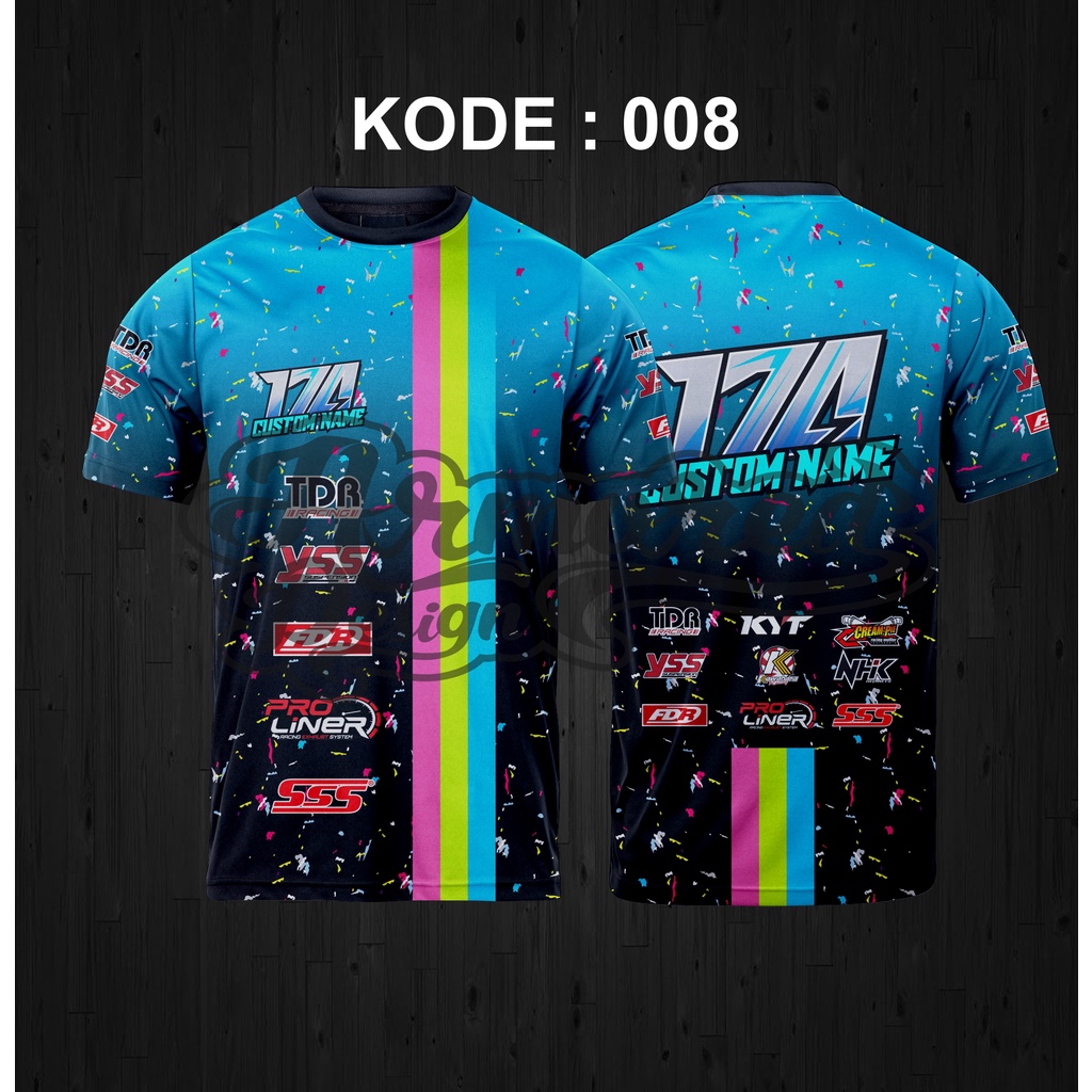 Jual JERSEY RACING START/ KAOS RACING CUSTOM NAMA / JERSEY RACING ...