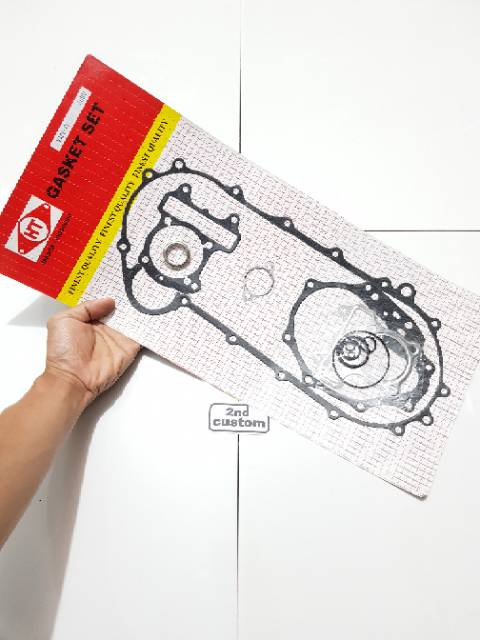 Jual Paking full set Honda Vario 110 Fi Injeksi LED All New fullset komplit repair kit blok head ...