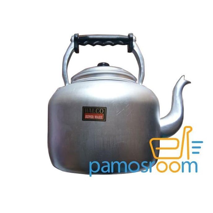 Jual Teko Halco Aluminium 22cm 6 Liter Tidak Bunyi / Teko Air Rumah ...