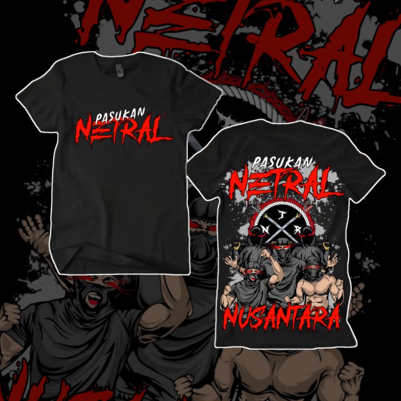 Jual KAOS PASUKAN NETRAL NUSANTARA BAHAN PREMIUM | Shopee Indonesia