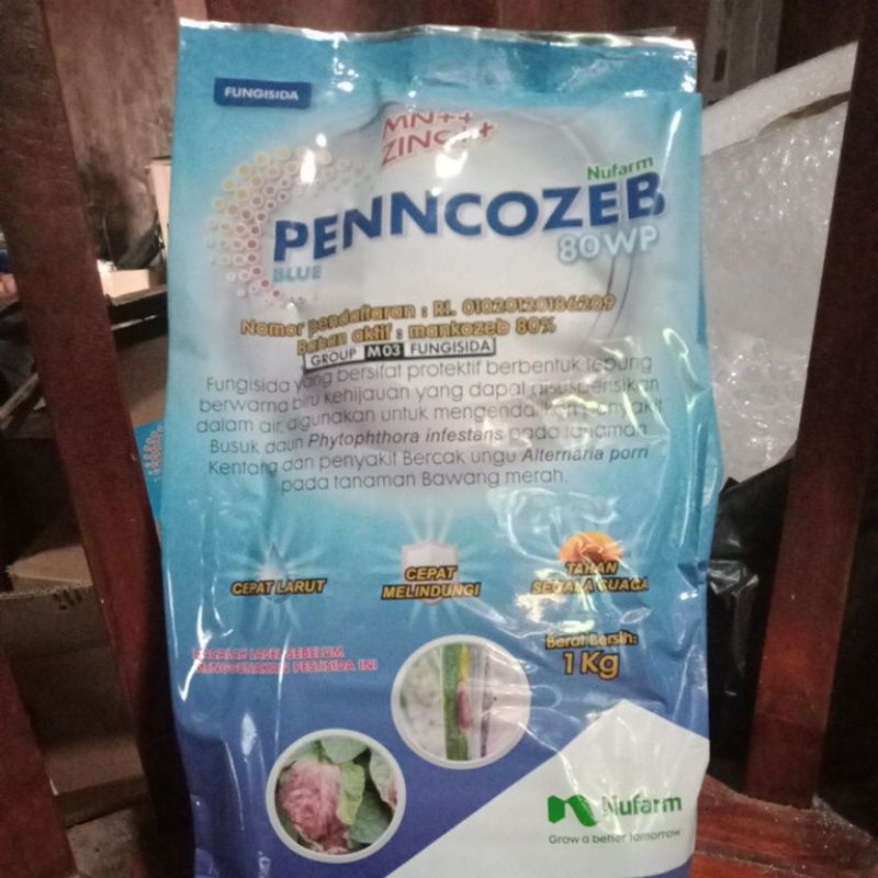Jual Fungisida Penncozeb 80 WP plus Mn++zinc kemasan 800 gr | Shopee ...