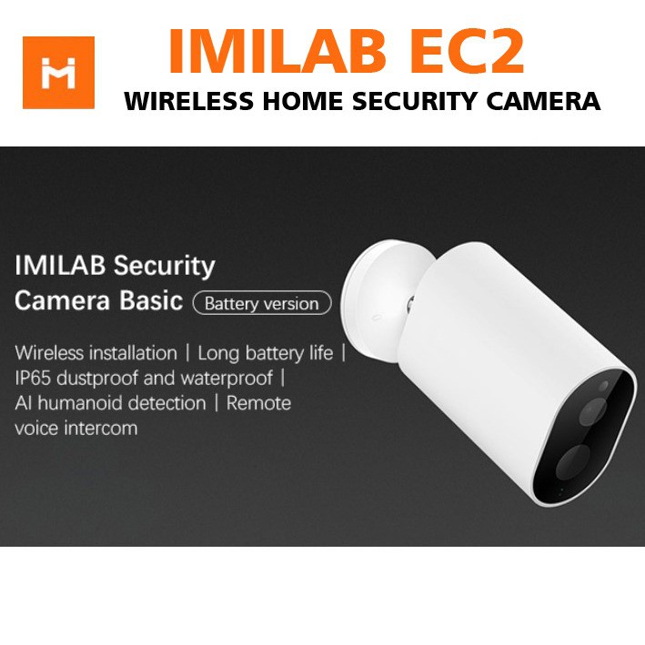 Jual NEW IMILAB EC2 CCTV IP CAMERA Home Security Camera cordless ...