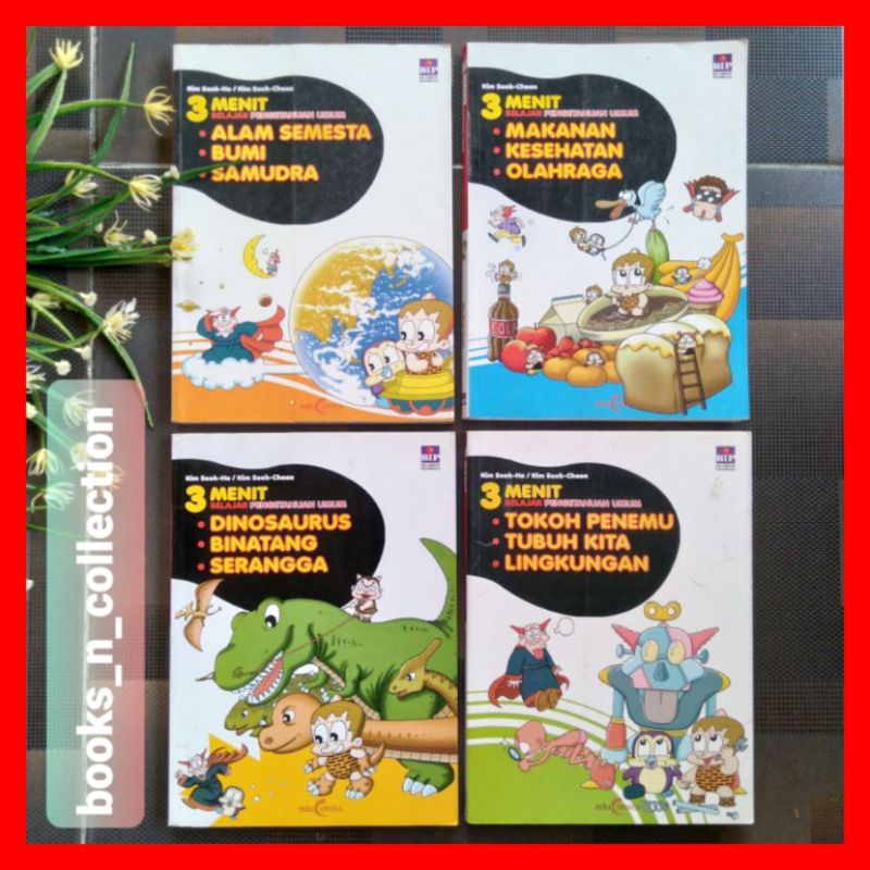 Jual educomic science comic komik sains 3 menit belajar pengetahuan ...