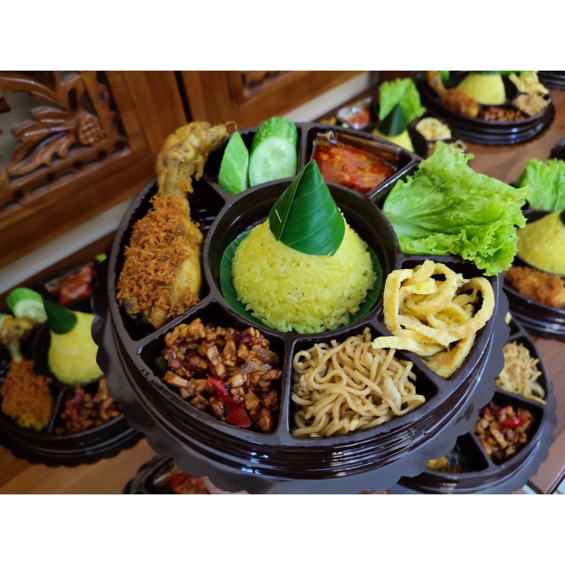Jual Tumpeng Mini Nasi tumpeng Mini Bogor Warung singgah Paket Tumpeng ...