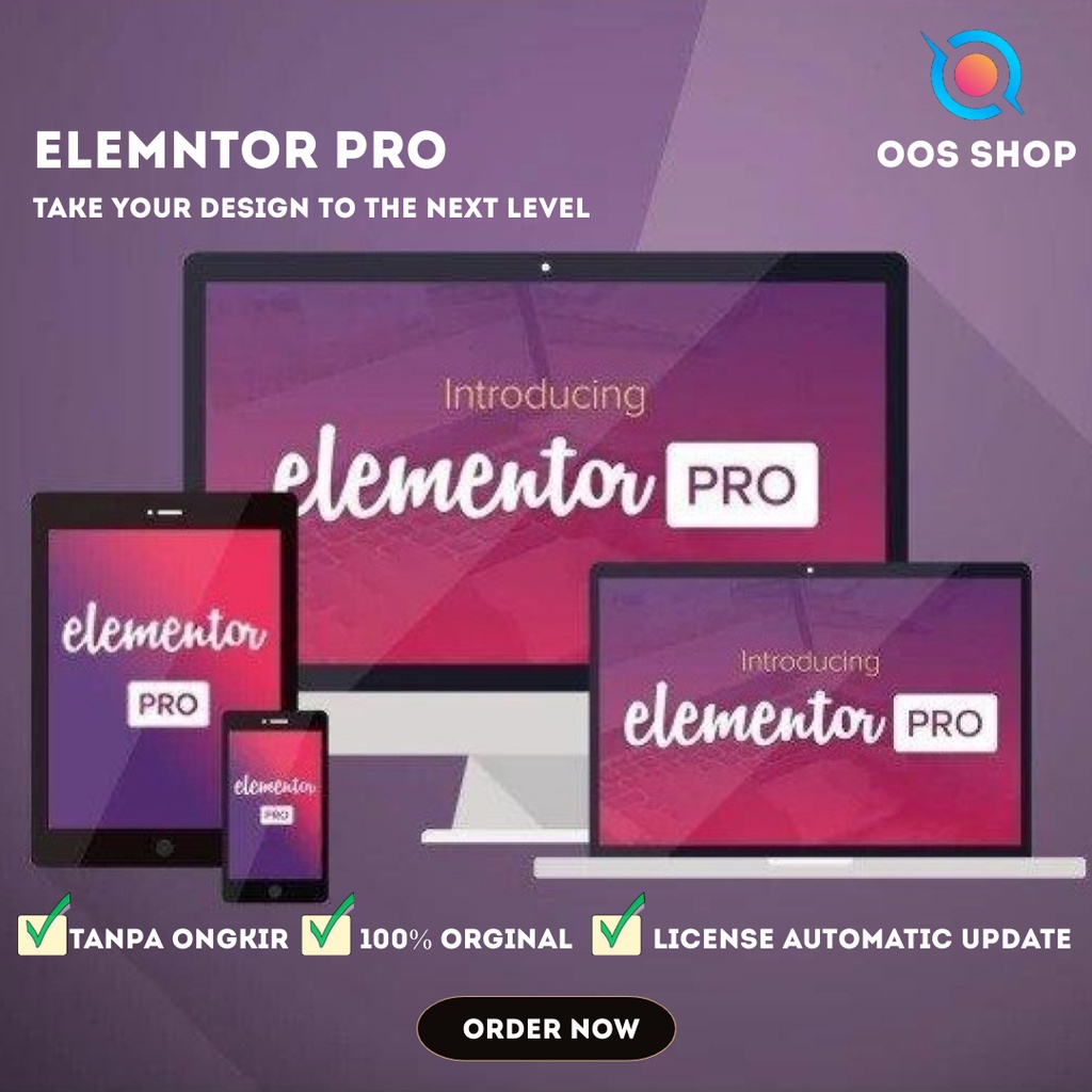 Jual Elementor Pro lisensi Auto Update 100% Original Pertahun + Full ...