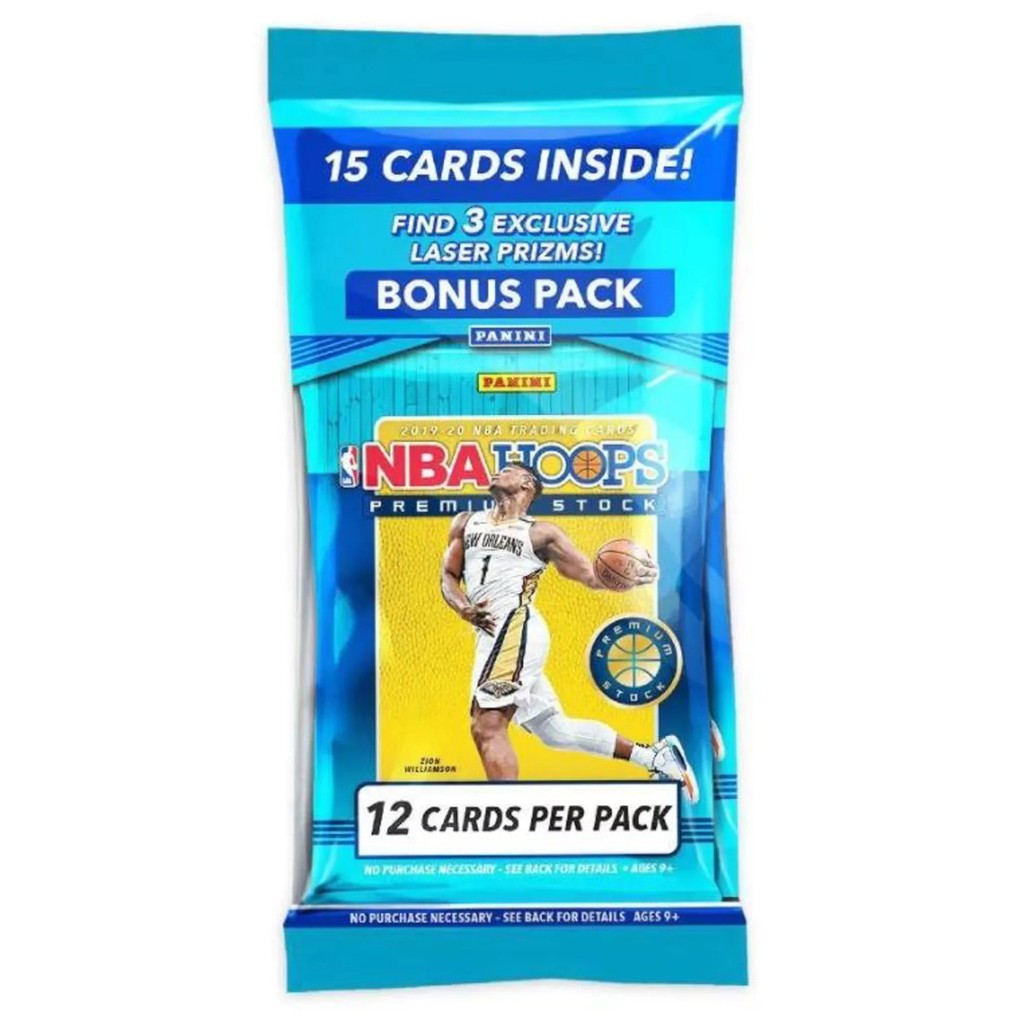 Jual [Panini] NBA Hoops Premium Stock 2019-20 Basketball Cello Fat Pack ...