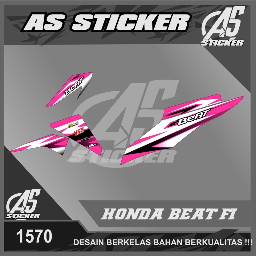Jual 1570 Sticker Striping HONDA BEAT FI Variasi Semi Full | Shopee ...