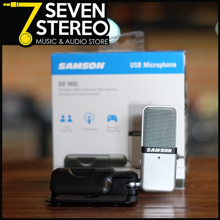 Jual Samson Go Mic Gomic Portable USB Microphone for Recording | Shopee ...