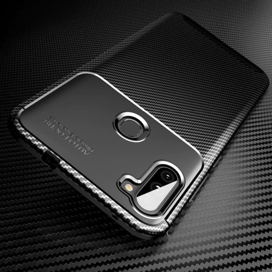Jual Case Samsung Galaxy A11 M11 Synthetic Fiber Protective Carbon ...