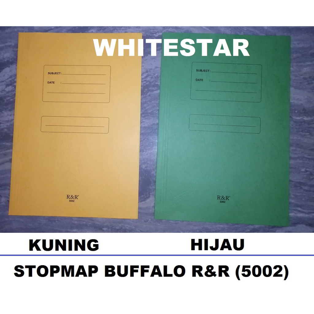 Jual stopmap kertas buffalo Uk. F4 / folio - stop map r&r | Shopee ...