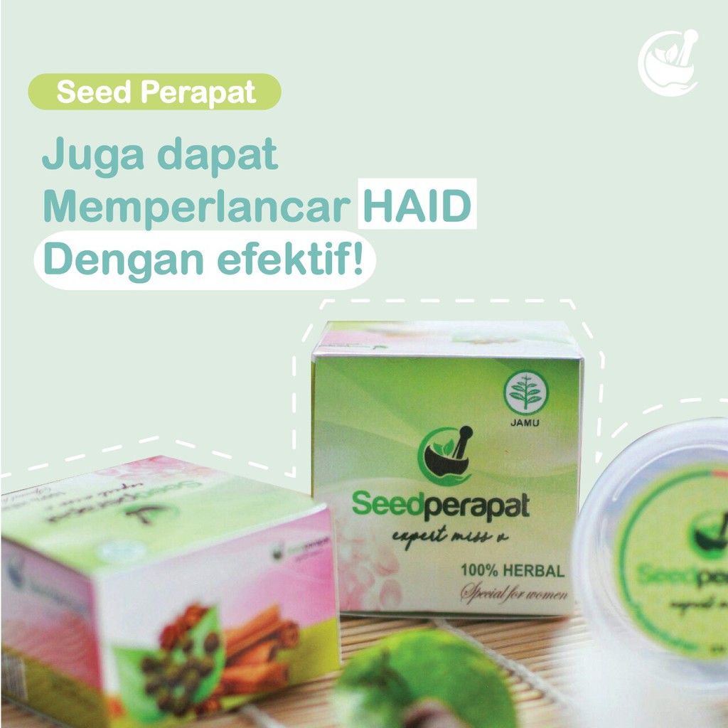 Jual SEED PERAPAT OBAT PENGHILANG PEMBERSIH KEPUTIHAN MENGHILANGKAN ...