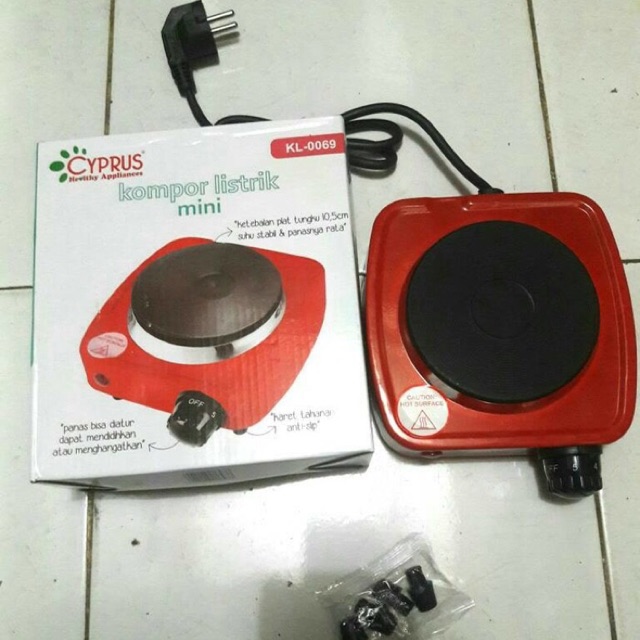 Jual Kompor listrik mini cyprus 500watt | Shopee Indonesia