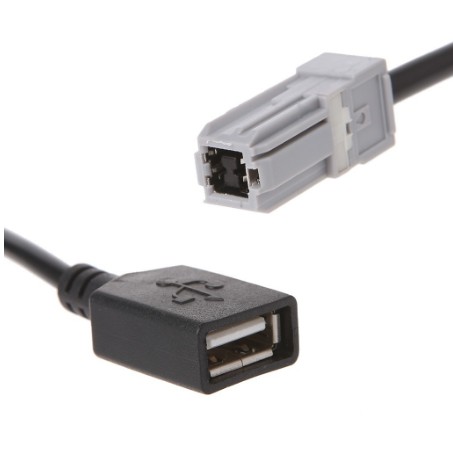 Jual Aux to Usb mp3 Kabel soket mx49 Adapter Toyota yaris Ez Verso ...