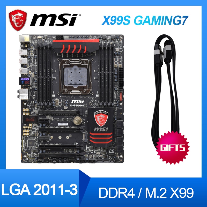 Jual PREORDER MSI microstar X99S GAMING7 PC gaming motherboard 2011-3 ...