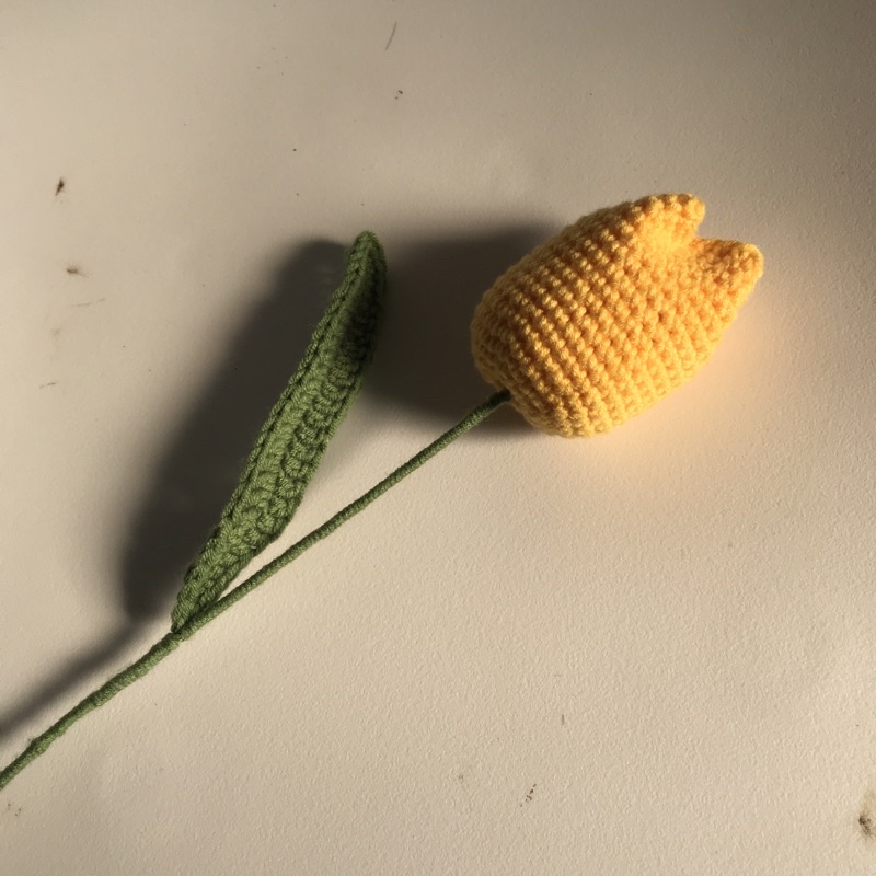 Jual Tulip Rajut // Tulip Crochet // Bunga Rajut Handmade -+ 35cm ...