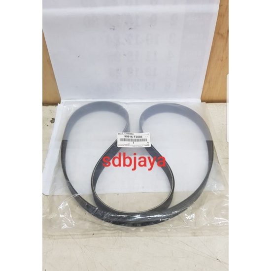 Jual tali kipas vanbelt fanbelt van fan belt fortuner hilux innova diesel 2004/2015 100% ...