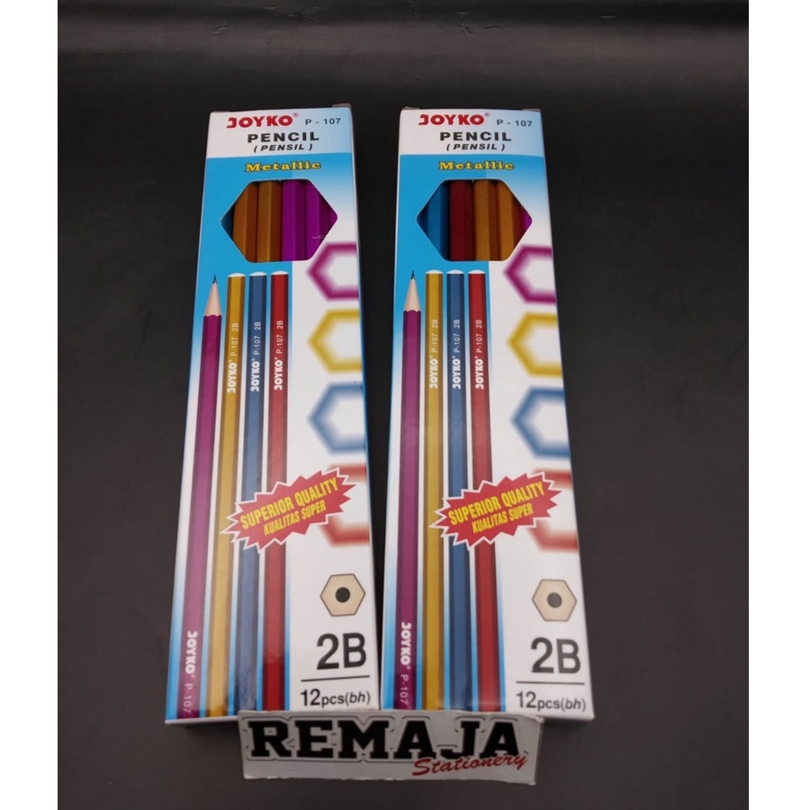Jual Pensil Joyko P-107 per pack | Shopee Indonesia