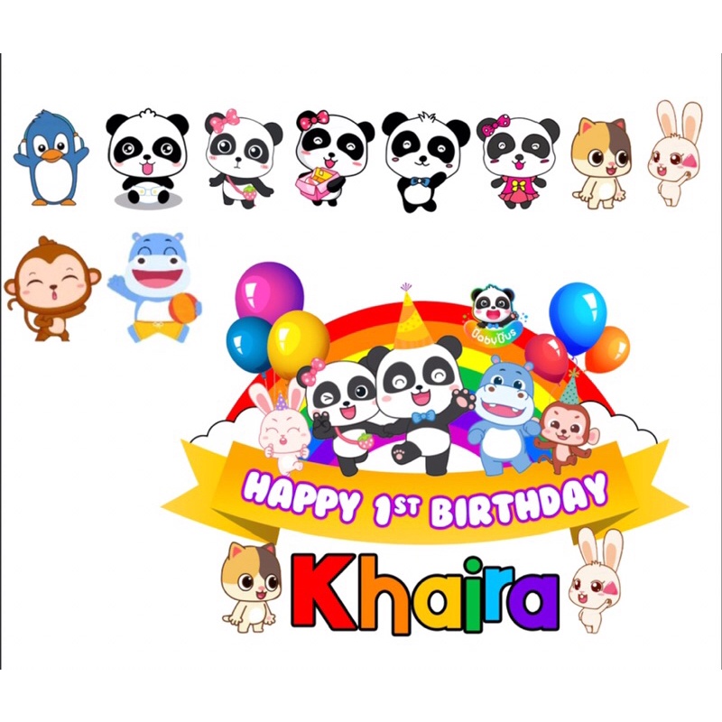 Jual baby bus cake topper set | Shopee Indonesia