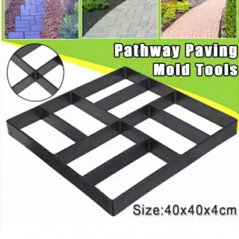Jual Cetakan paving persegi empat ukuran 40x40 | Shopee Indonesia