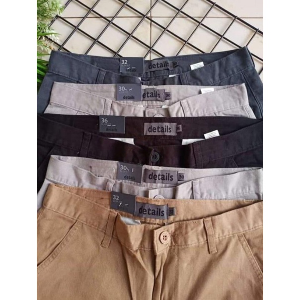 Jual CELANA CHINOS DETAILS COLE PRIA | Shopee Indonesia