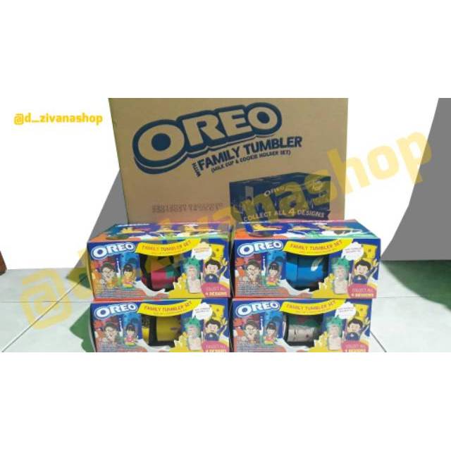 Jual Oreo Family Tumbler/Tumblr/Oreo Paket/Oreo Gelas | Shopee Indonesia