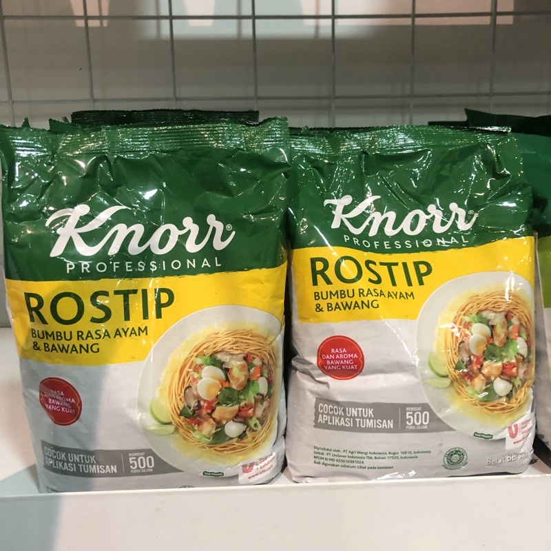 Jual Knorr Rostip / Bumbu Pelezat Rasa Ayam & Bawang 1 Kg 1kg | Shopee Indonesia