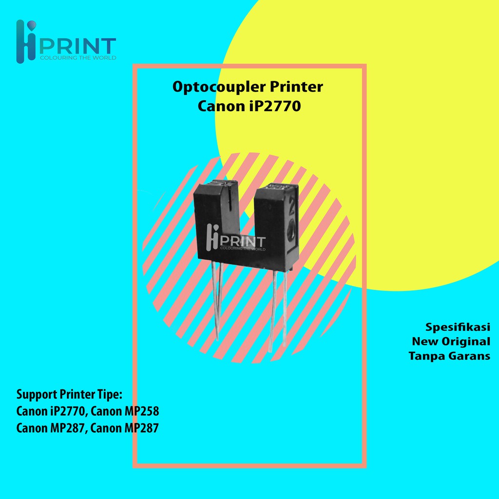 Jual Part Optocoupler Sensor ASF Canon IP2770 MP258 MP287, Optocoupler ...
